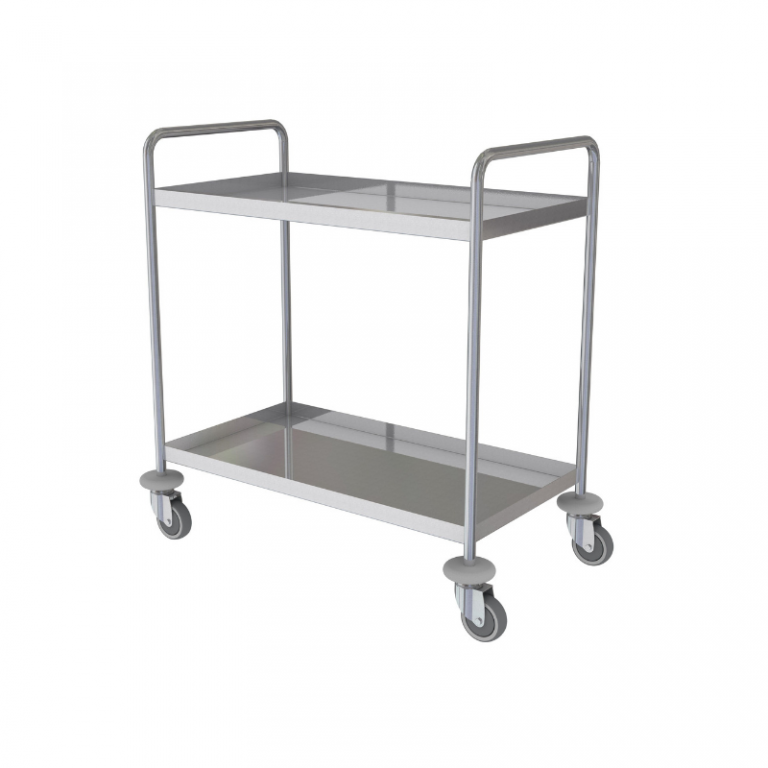 Hinged Writing Topped Trolley with Shelf WDT004 | Shuttleworth Medical